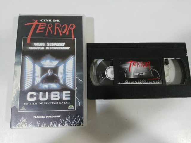 CUBE VINCENZO NATALI Horreur VHS Tape Film Castillan EUR 24,74 ...