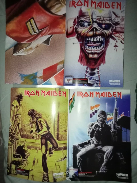 RARE COLLECTOR IRON Maiden Metal Hammer Magazine Classics Rocks Posters ...