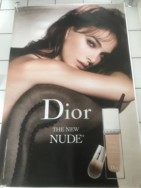 AFFICHE POSTER ROLLED 120x175 Abribus Dior Natalie Portman Canapé Chesterfield EUR 38,00 ...