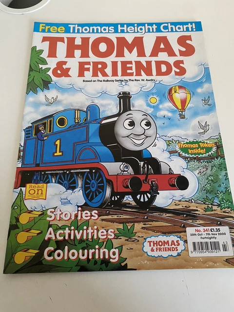 VINTAGE THOMAS THE Tank Engine & Friends Magazine 25th Oct 7th Nov 2000 ...