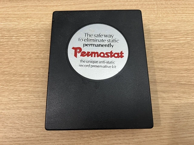 VINTAGE PERMOSTAT ANTI-STATIC Record Preservation Kit - Empty Bottle ...