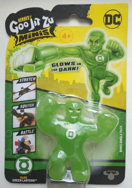 HEROES OF GOO Jit Zu Minis RARE Green Lantern Glow in the Dark NEW 4 ...