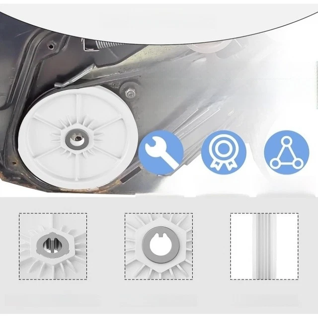 SNOW BLOWER REPAIR Snowblower Pulley External Mounting Port Fixed Belt ...