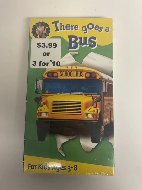 THERE GOES A Bus VHS 2002 Real Wheels Warner Vision brand New Sealed £ ...