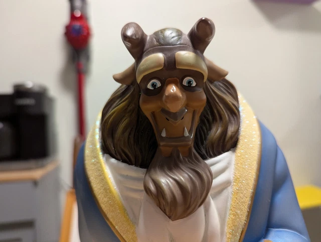 DISNEY PARKS BEAUTY and the beast Big fig figure statue BEAST ONLY $200 ...