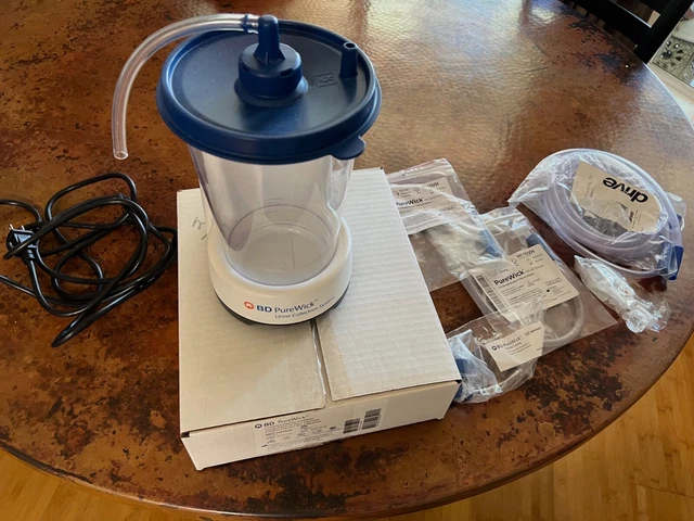 PUREWICK PW100 VACUUM pump and 30 external catheters $300.00 - PicClick