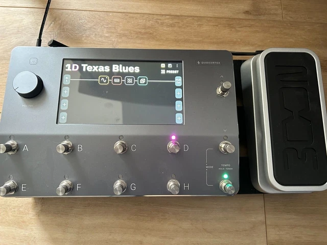 NEURAL DSP QUAD Cortex, Pedalboard, Expression Pedal, Alu Case - Top ...