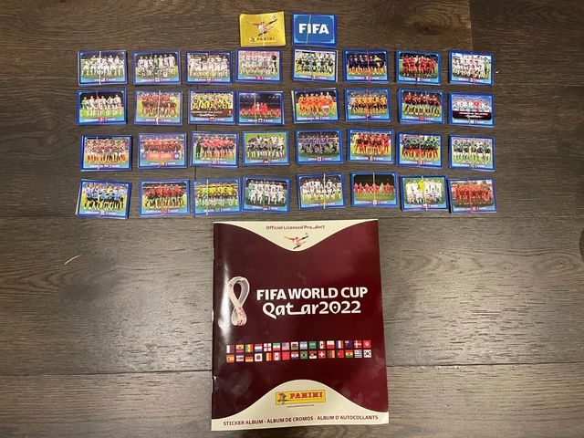 PANINI WORLD CUP Qatar 2022 - BLUE PARALLEL BOOK SET FULL 100% ...