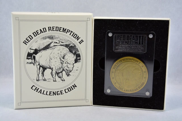 RED DEAD REDEMPTION 2 Collectors Edition Collectible Challenge Coin ...