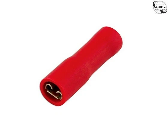 CONNECT WIRING CONNECTORS - Red - Female Slide-On - 6.3mm - Pack Of 100 ...