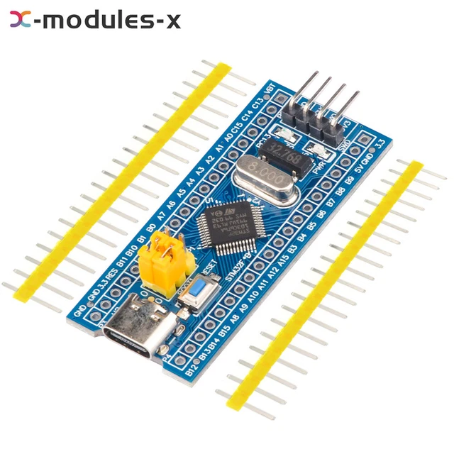 1-10PCS STM32F103C6T6 ARM STM32 Minimum System Development Module Board ...