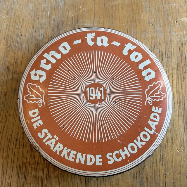 WEHRMACHT PANZERSCHOKOLADE Dose Scho Ka Kola Von 1941 EUR 97,00 ...