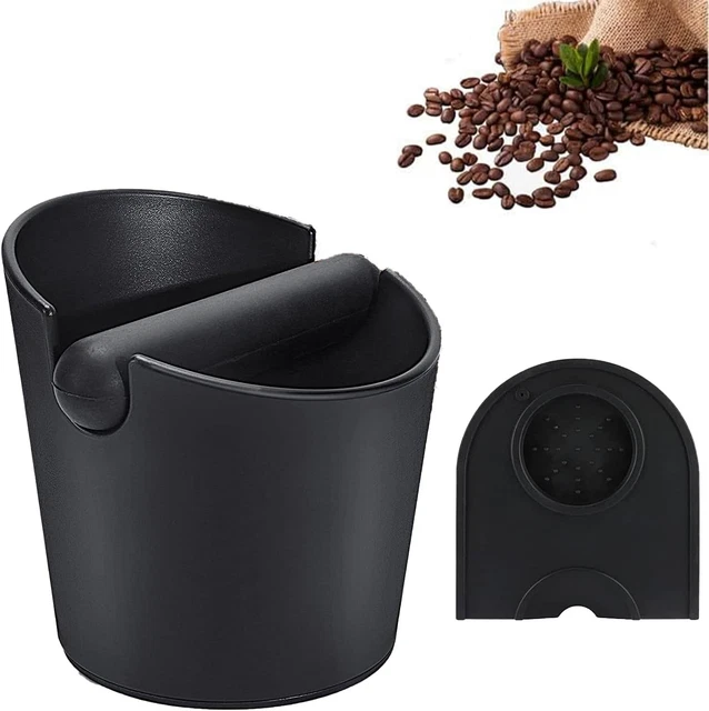 SHOCK-ABSORBENT ESPRESSO KNOCK Box with Non-Slip Mat - Perfect for ...