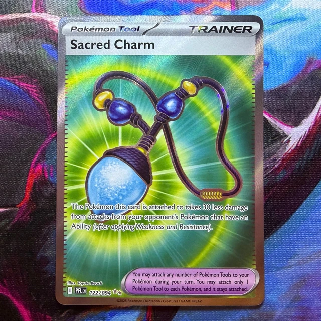 POKÉMON TCG ‘SACRED Charm 122/094’ Phantasmal Flames £1.79 - PicClick UK