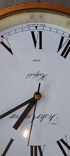FOSTER CALLEAR BRASS And Wood Wall Clock £39.00 - PicClick UK