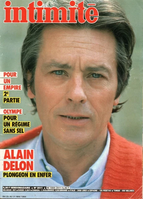 ALAIN DELON= Coupure De Presse 3 Pages 1984 / Fernch Clipping EUR 5,00 - PicClick FR