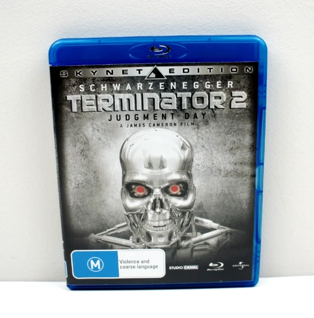 TERMINATOR 2 JUDGMENT Day Skynet Edition Blu Ray 1991 Arnold ...