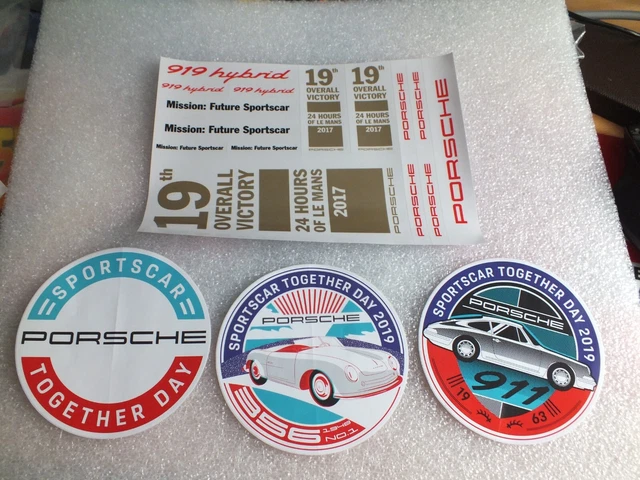BUNDLE - PORSCHE - sticker - sticker. £10.14 - PicClick UK