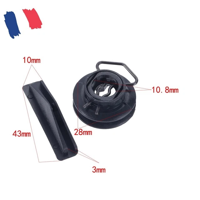 1KIT REPARATION GUIDE Leve Vitre Saxo 306 2PCS Neuf Avant Fixation Clip EUR 12,99 - PicClick FR
