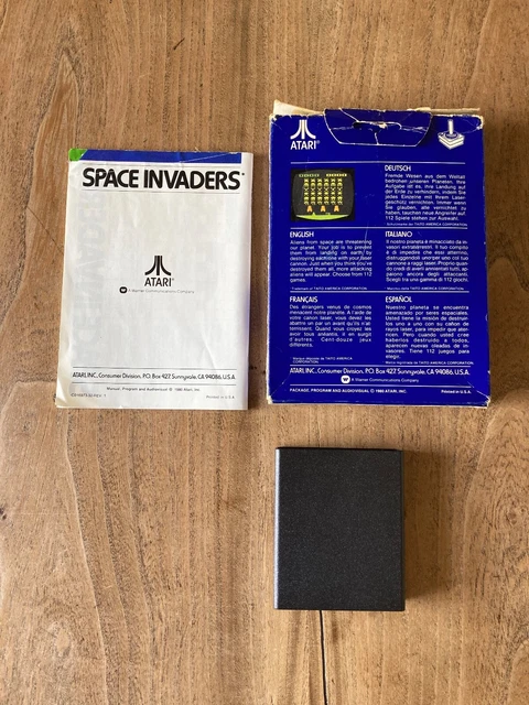 ATARI 2600 SPACE INVADERS. PAL version. Boxed and Complete. $43.09 ...