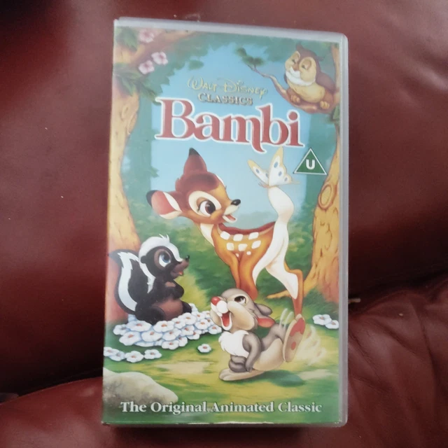 BAMBI WALT DISNEY Classics VHS Video tape Cassette Movie Film £4.36 ...