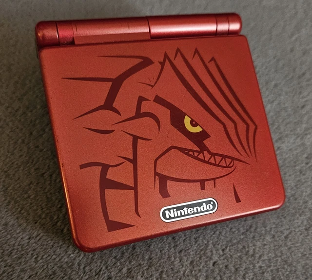 NINTENDO GAMEBOY ADVANCE SP Pokémon Groudon Edizione Speciale Originale ... NINTENDO GAMEBOY ADVANCE SP Pokémon Groudon Edizione Speciale Originale ...