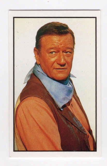 RARE AUSTRALIAN FILM Star Card 1980s John Wayne $6.99 - PicClick AU