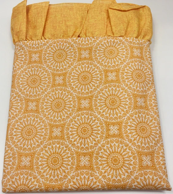 TOVAGLIA COPRITAVOLA ANTIMACCHIA Resinata Plastificata Volant Balza 4-6 ...