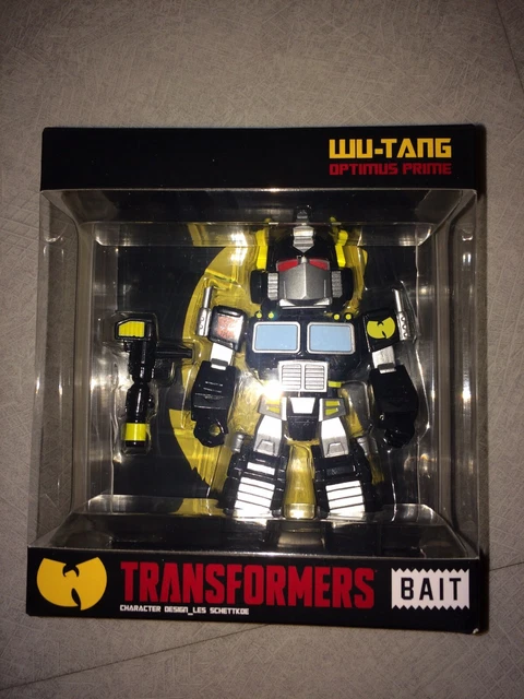 HIPHOP TRANSFORMERS X bait x Optimus prime x wutang wu tang kaws banksy ...