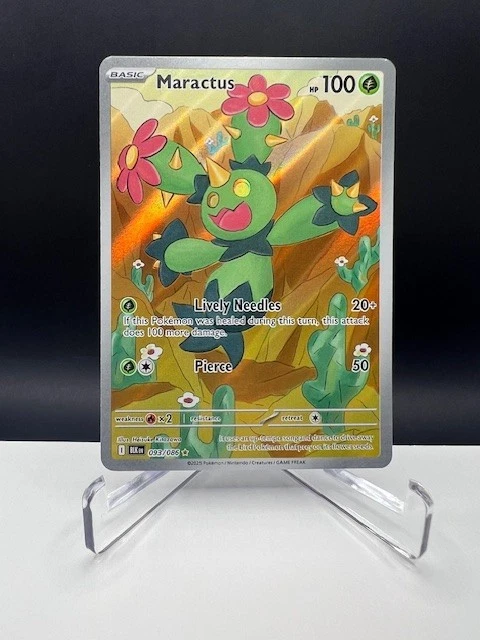 MARACTUS 093/086 S&V Black Bolt Illustration Rare NM Pokemon TCG £4.46 - PicClick UK