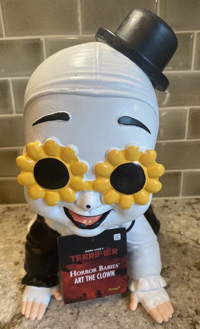 SPIRIT HALLOWEEN ART the Clown Horror Baby Static Prop Terrifier NWT £ ...