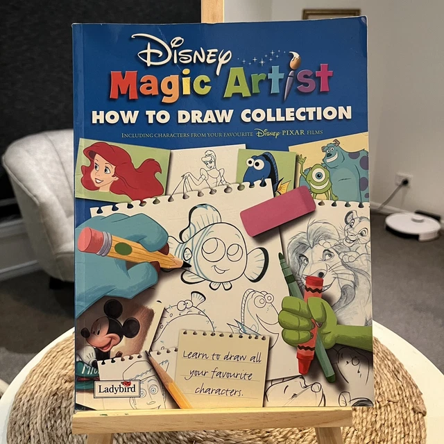 DISNEY MAGIC ARTIST How To Draw Collection - Disney Pixar Films £12.79 ...