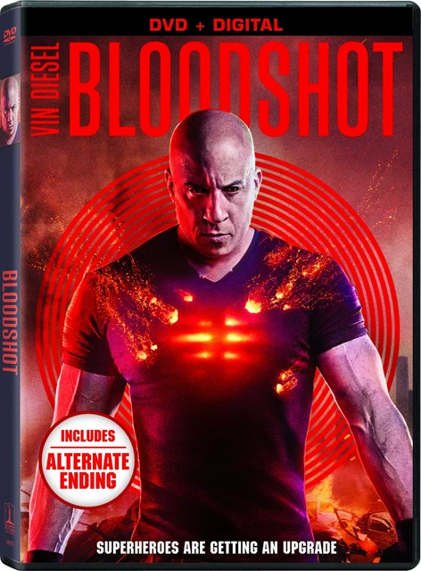 BLOODSHOT (DVD) VIN Diesel Eiza Gonzalez Sam Heughan Toby Kebbell ...