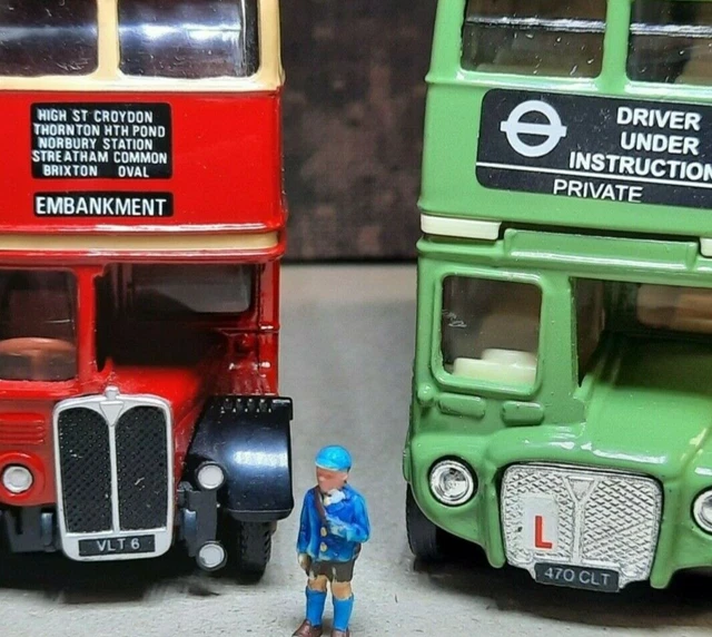 OO 50-60'S LT Bus Number Plates Decal Kit Routemaster London Transport ...