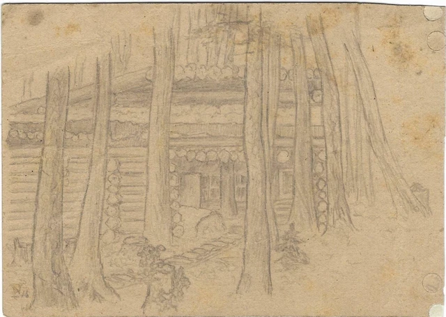 CARTOLINA DISEGNATA PRIMA Guerra Mondiale Ww1 Disegno Drawing ...