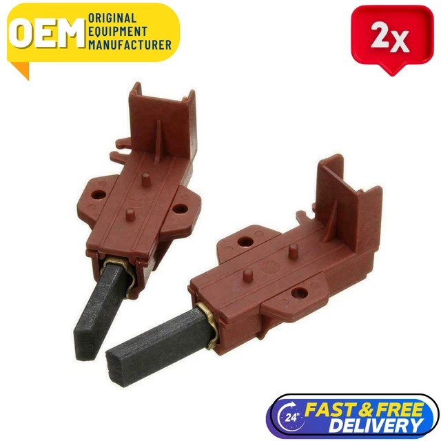 LOGIK WASHING MACHINE Motor Carbon Brushes For L712Wm13 Pa66 Welling £8 ...