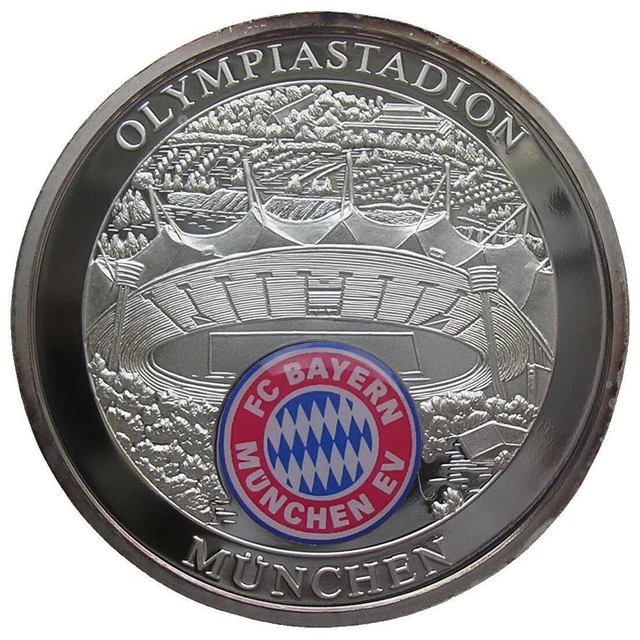 FC BAYERN MÜNCHEN - Münze-Medaille - Olympiastadion. München EUR 15,00 - PicClick DE