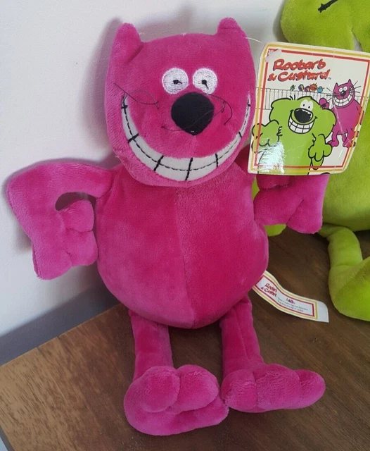 ROOBARB AND CUSTARD Vintage Cat & Dog Plush With Tags £39.99 - PicClick UK