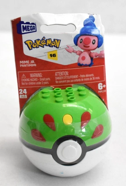 MEGA CONSTRUX POKEMON Mime Jr Buildable Action Figure 24 pcs HHL19 $13. ...