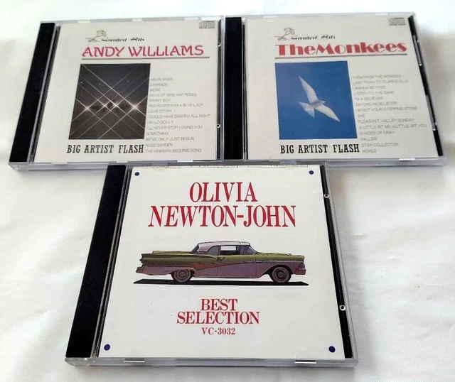 JAPAN EDIT OLIVIA ton John Andy Williams CD Obi EUR 50,08 - PicClick FR