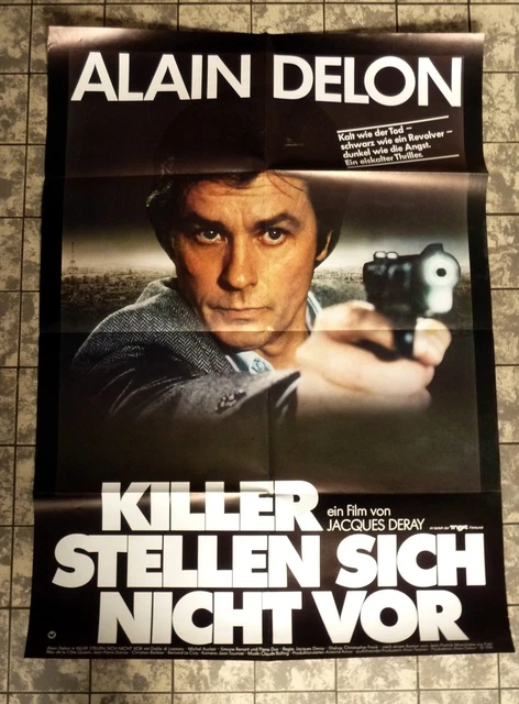 ALAIN DELON * Killer stellen sich nicht vor * A1-FILMPOSTER German 1 ...