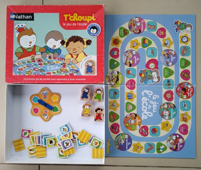 JEU DE SOCIÉTÉ - T'choupi Le Jeu de l'Ecole EUR 5,10 - PicClick FR