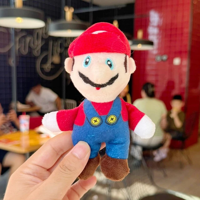 SUPER MARIO BROS Plush Keychain With Pp Cotton Filling For Collectors ...