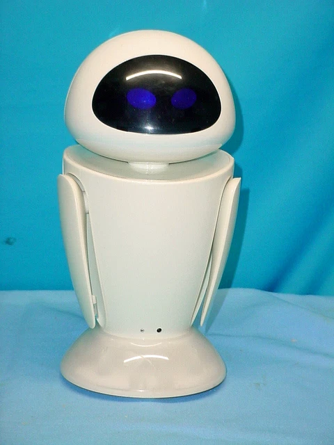RARE!! DISNEY PIXAR Wall-e Interactive Talking EVE Robot Figure ...