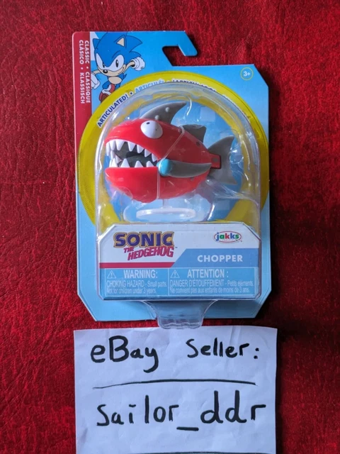 SONIC THE HEDGEHOG - CHOPPER 2.5" - Mini Figure Jakks Pacific - RARE £ ...