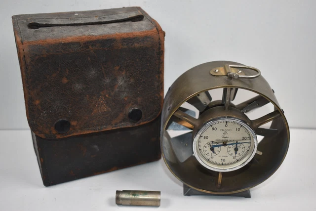 VINTAGE TAYLOR INSTRUMENTS Anemometer Velocity Gauge Model 3132 in ...