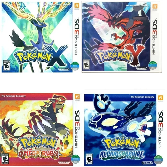 POKEMON X & Y & Alpha Sapphire & Omega Ruby 3DS New Game Special Bundle ...