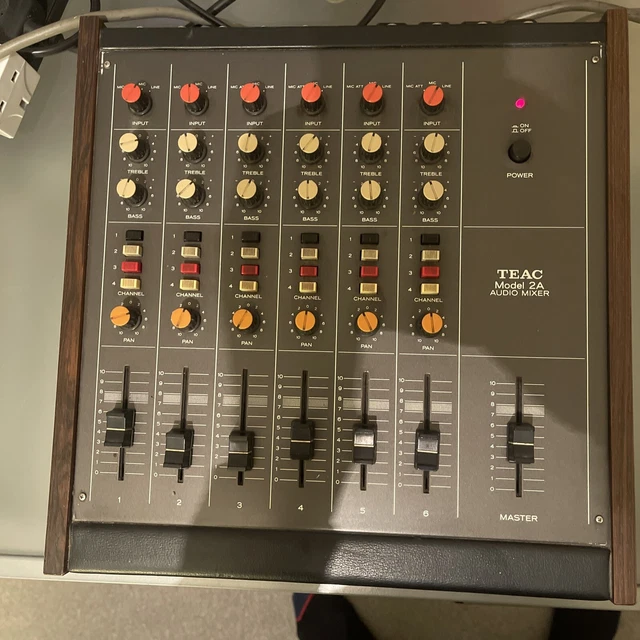 TEAC MODEL 2A audio mixer used £80.00 - PicClick UK