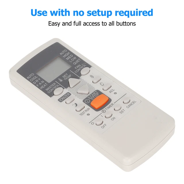 UNIVERSAL REPLACEMENT AIR Conditioner Remote Control For AR JE5 AR J XD ...