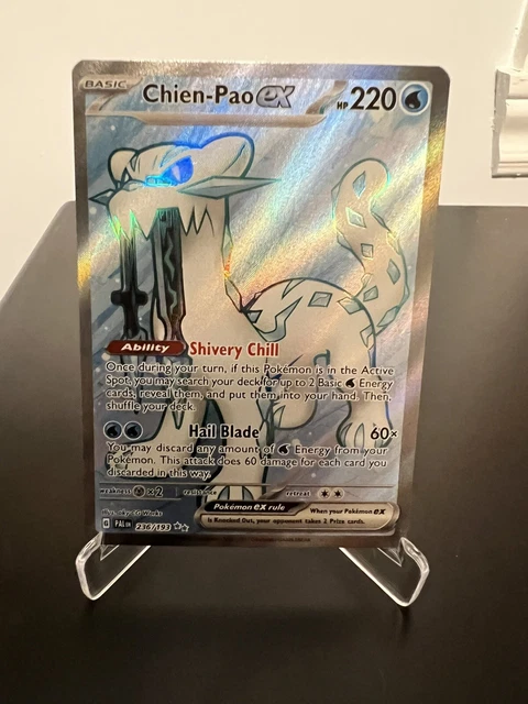 CHIEN-PAO EX FULL Art S&V Paldea Evolved #236 Pokemon Card NM/M $12.52 ...